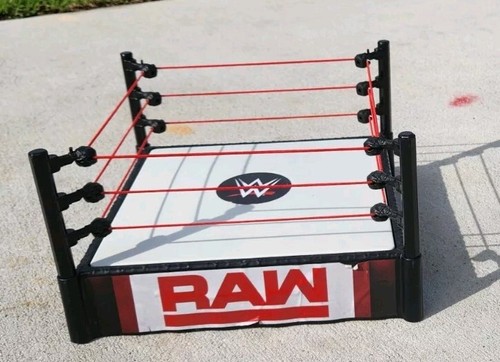 WWE 2010 Wrestling Ring RAW Mattel Springboard Tension Ropes | eBay