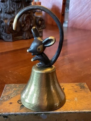 Walter Bosse bronze Mouse Bell mid-century 5" ht Herta Baller | eBay