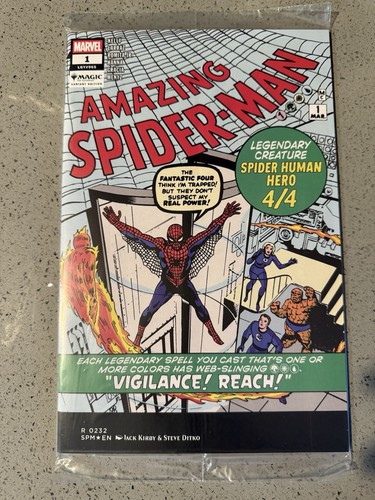 Magic The Gathering Spider-Man Comic Book MTG Variant Comic-Con SDCC ...