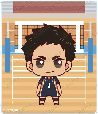 Haikyuu!! Sawamura Daichi Acrylic Trading Card Chibi Ver. Official ...