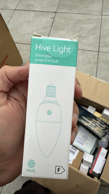 Hive Smart Light Bulb - Dimmable - White - E14 - A+ Energy Efficiency | eBay