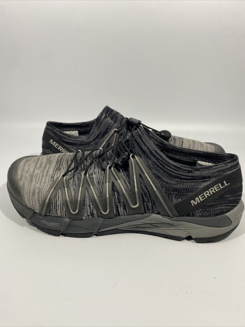 Merrell Hyperlock Flex Connect Shoes Black Gray Ombre Women's US 7 ...