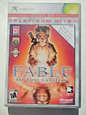 Fable: The Lost Chapters Microsoft Xbox, 2004 ORIGINAL XBOX USA GAME ...