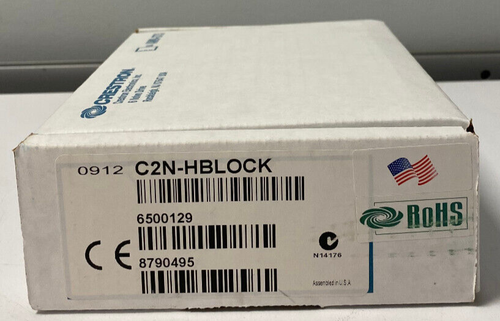 New Crestron C2N-HBLOCK Multi-Type Cresnet Distribution Terminal Block ...