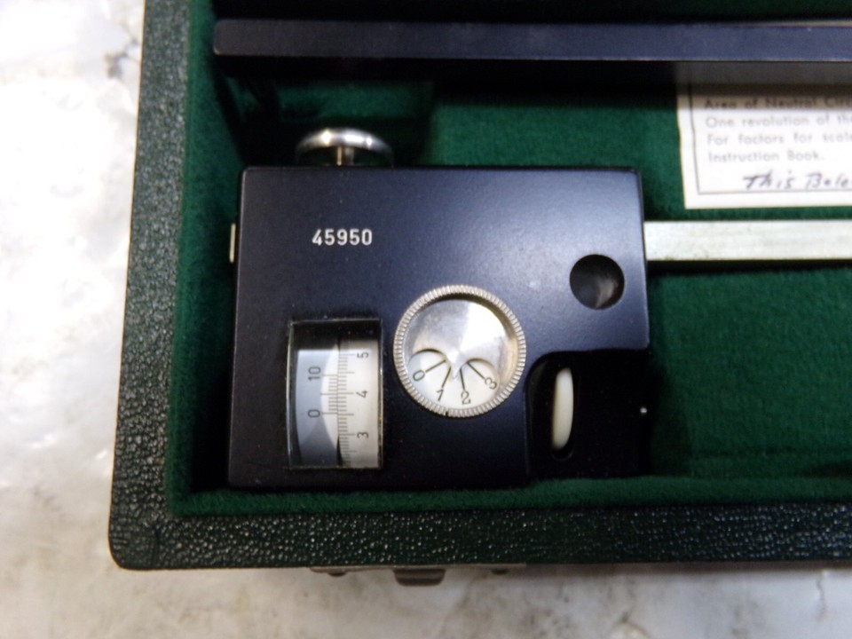 Gelman Instrument Co. Compensating Polar Planimeter #2497 | eBay
