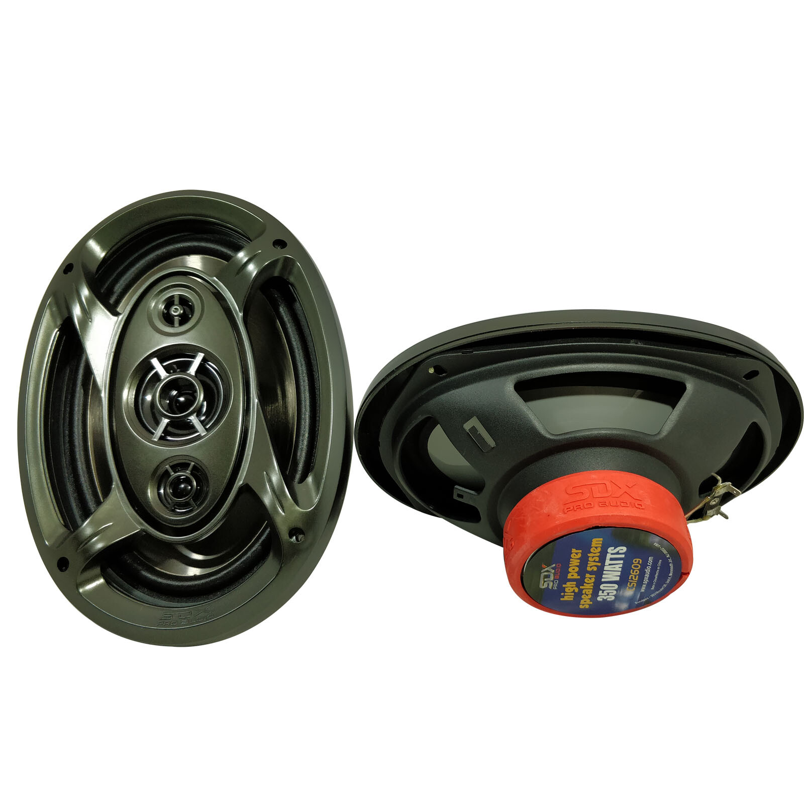 SDX Pro Audio 6" x 9" 4-way Full Range Car Speakers - CS12609 | eBay
