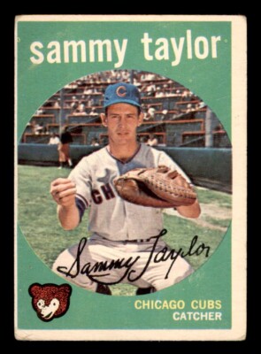 1959 Topps Baseball #193 Sammy Taylor VG | eBay Australia