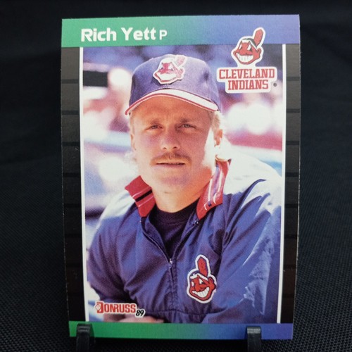 1989 Donruss Baseball Card Rich Yett Cleveland Indians #546 (1A709) | eBay