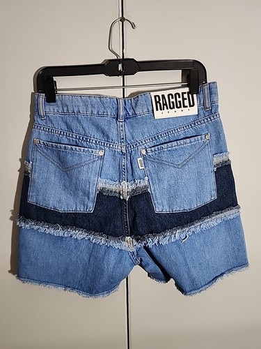 The Ragged Priest Infringement Denim Frayed Shorts/Jorts For Chic ...