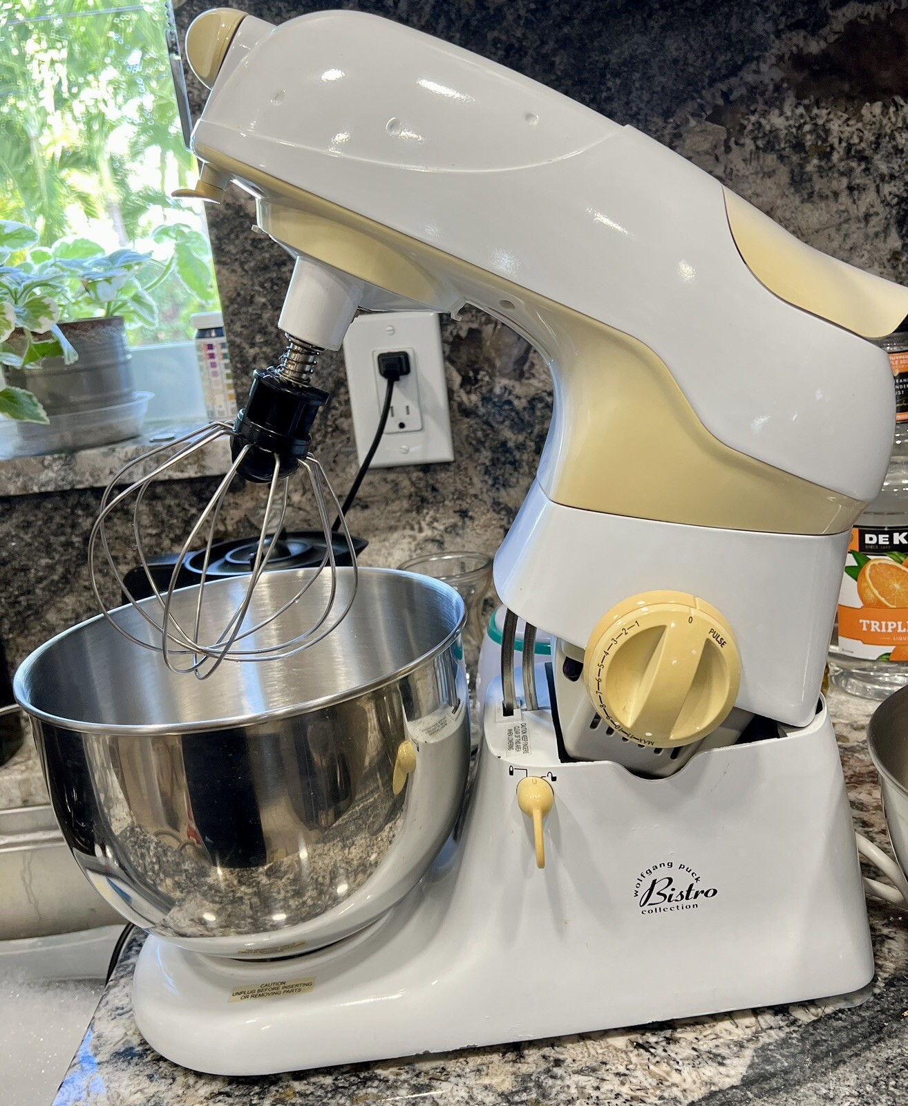 Wolfgang Puck BMSD0015 Stand Mixer Counter Mixer Two Bowls Mixer Dough ...