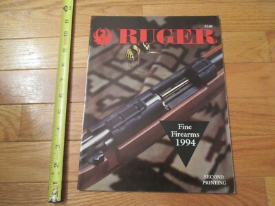Ruger fine Firearms gun Guns Catalog Brochure 34 Pages | eBay