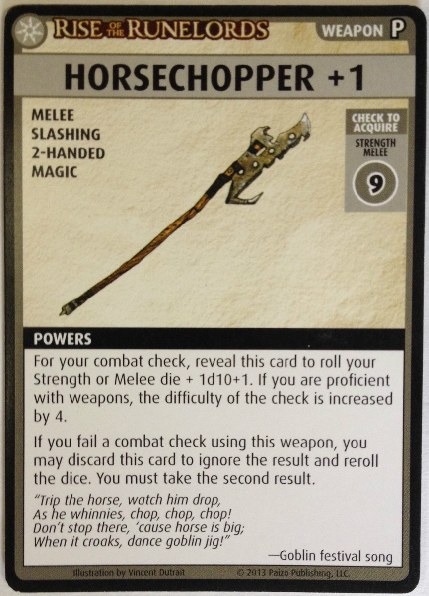 Horsechopper Pathfinder