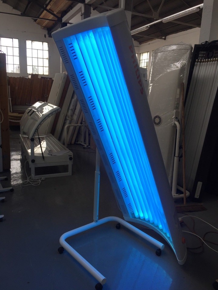 10 tube 100 watt Philips HB555 tanning sunbed white mess for del £ most ...