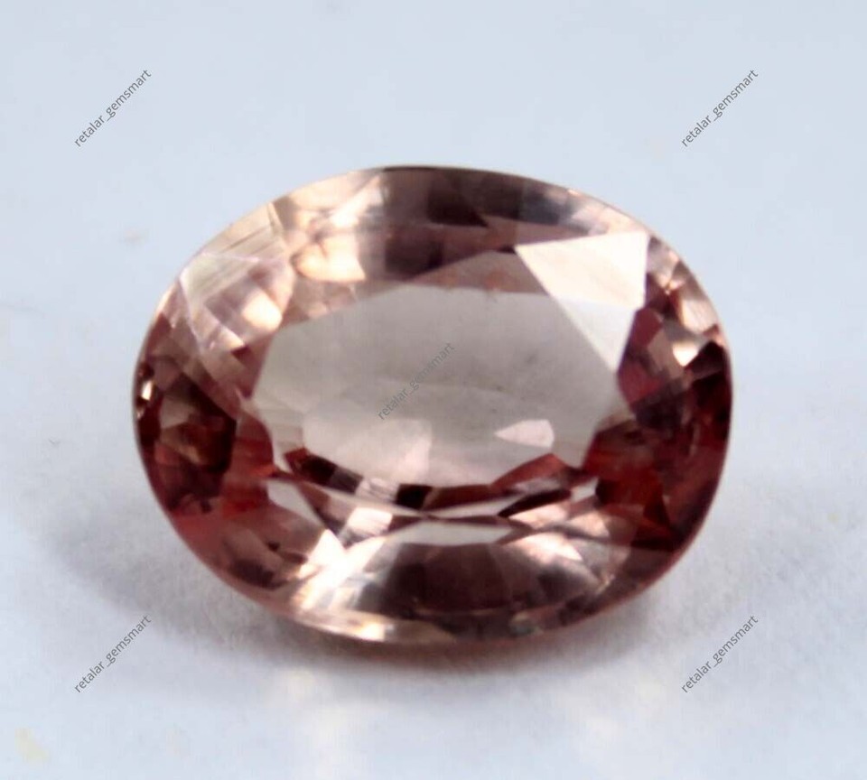 5 Ct Natural Rare Flawless Ceylon Padparadscha Sapphire Loose Oval Cut ...