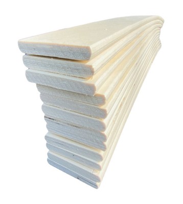 Replacement Slats 3ft,4ft6 Double,5ft King Sprung Wooden Bed Slats 53mm ...