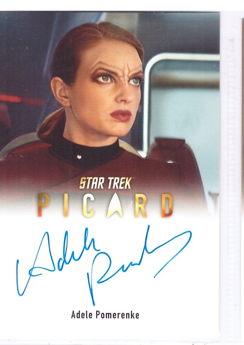Star Trek Picard Season 2 3 autograph card A58 Adele Pomerenke as ...