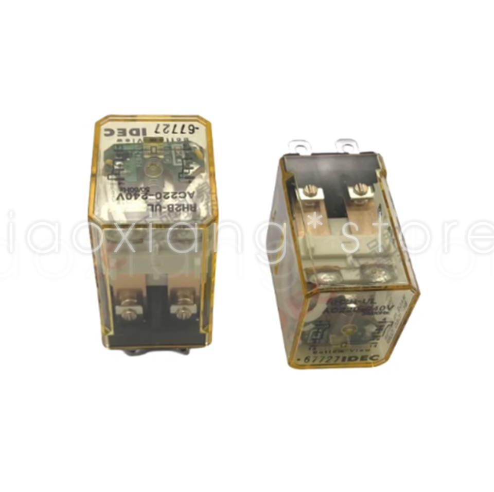 10pcs Intermediate relay RH2B-UL-AC220-240V large 8-pin two open and ...
