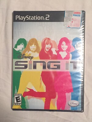 Disney Sing It PS2 Brand New Playstation 2 Factory Sealed NIP ...