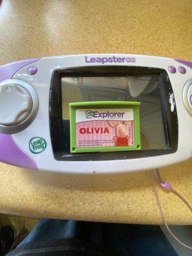 LeapFrog Leapster GS Gaming Education Learning”For Parts” Not Working ...