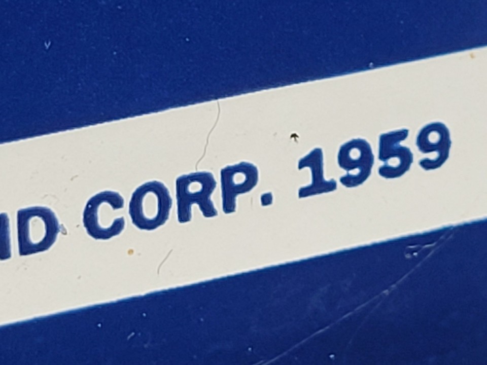 VINTAGE GREYHOUND PORCELAIN SIGN OLD 1959 BUS TRANSPORTATION TRANSIT 30 ...