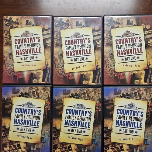 COUNTRY'S FAMILY REUNION NASHVILLE DVD: Day 1-3 Volumes 1-9 + Tribute ...