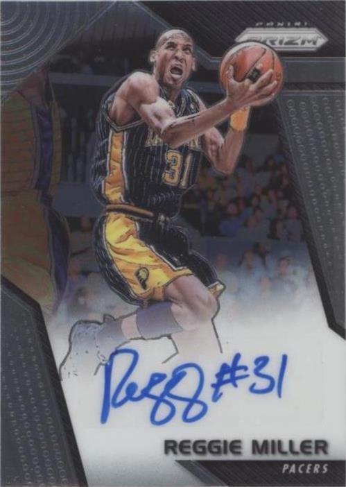 2017-18 Panini Prizm - Signatures Reggie Miller #SG-RM (AU) for sale ...
