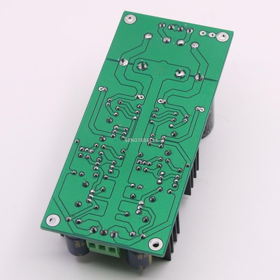 Assemble low noise precision class A shunt regulated power supply board ...