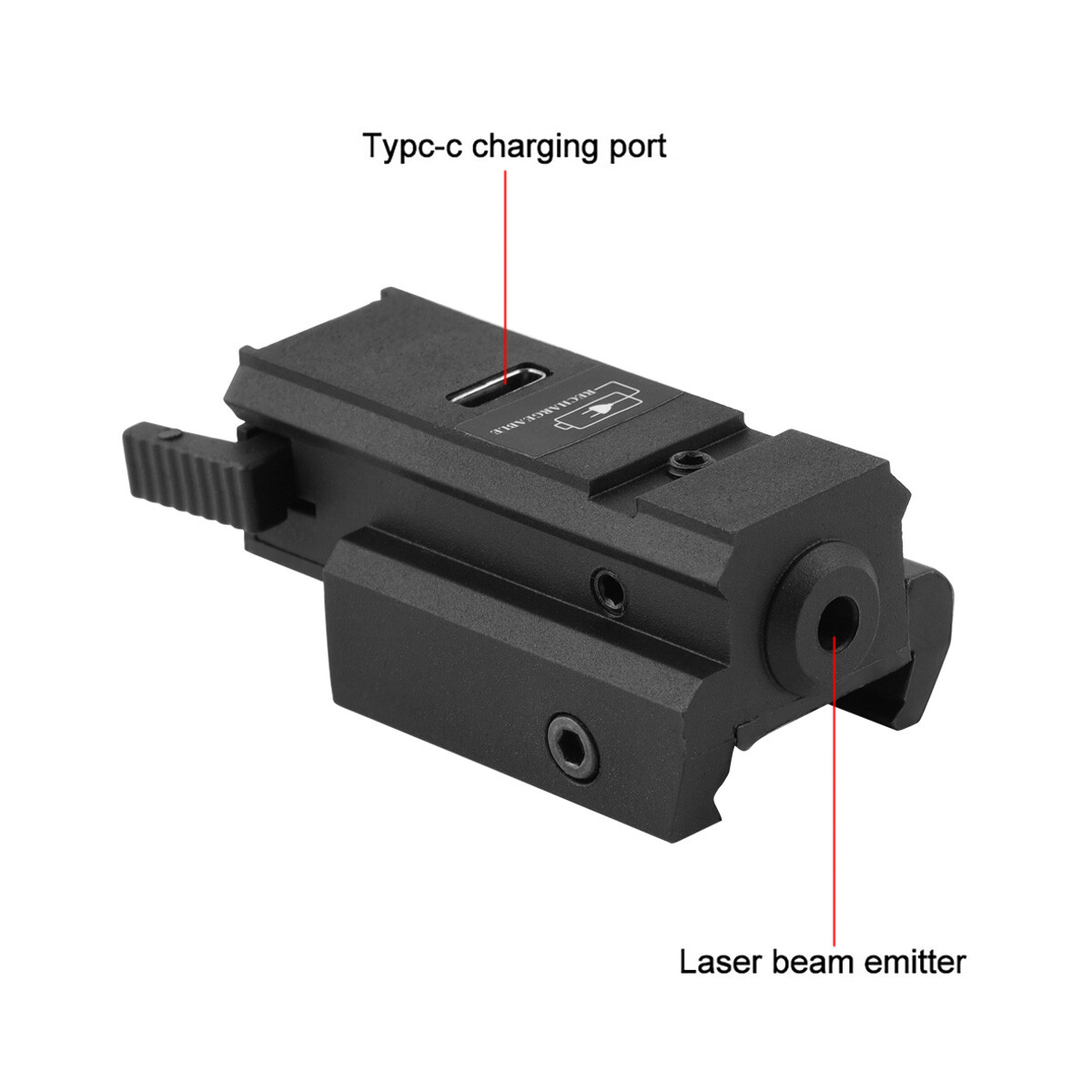 Green Laser Sight Rechargeable Micro Laser Green Sight Pistol Glock ...