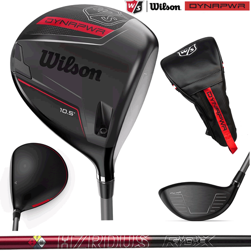 WILSON DYNAPWR DRIVER MENS WILSON DRIVER DYNA POWER 10.5 REG or STIFF ...