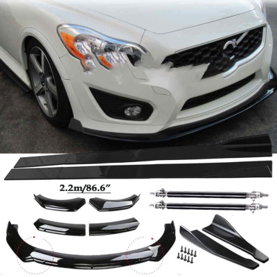 Front Bumper Lip Spoiler Side Skirts Rear Lip For Volvo C30 C40 C70 ...