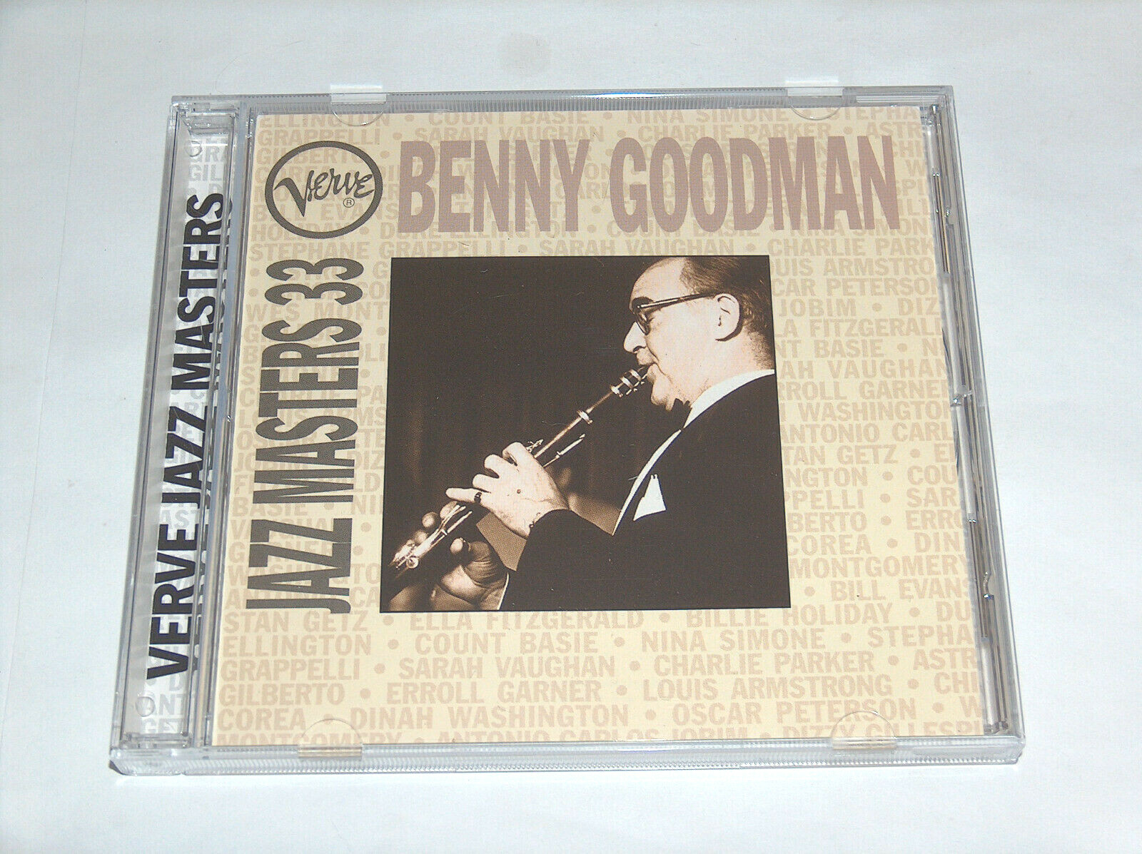 1994 Benny Goodman Verve JAZZ Masters 33 Compilation 844 410-2 CD EX ...