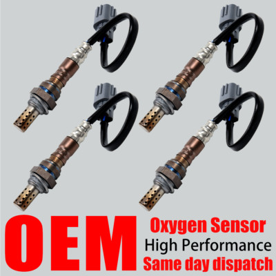 4X OEM Up OR Downstream Oxygen O2 Sensors For Toyota Rav4 Tundra Camry ...