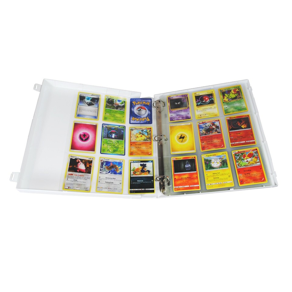 UniKeep Pokedex Themed Storage Kit for Pokemon Trading Cards - Includes ...