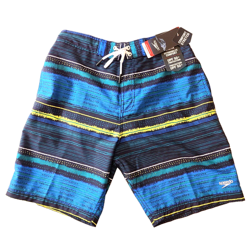 Speedo Mens Small 9 in. Beach Wear Swim Trunks Blue Green | eBay