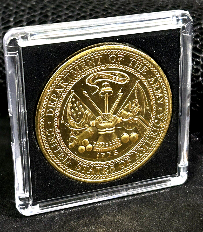 US ARMY Corps of Engineers Challenge Coin with Case! | eBay