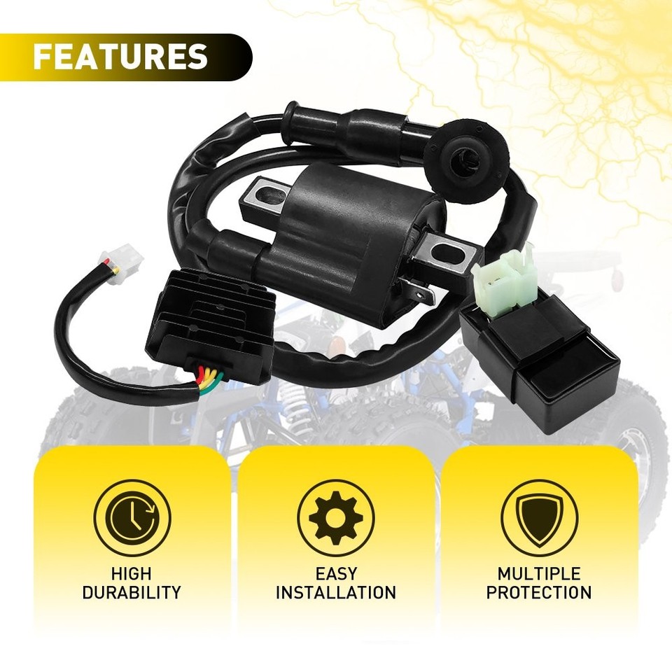For 150CC 200CC 250CC PIT PRO Trail Bike Buggy Ignition Coil+CDI Unit ...