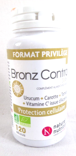 NATURAL NUTRITION BRONZ CONTROL 2EN1 BIO 120 GELULES - 12/2025 | eBay
