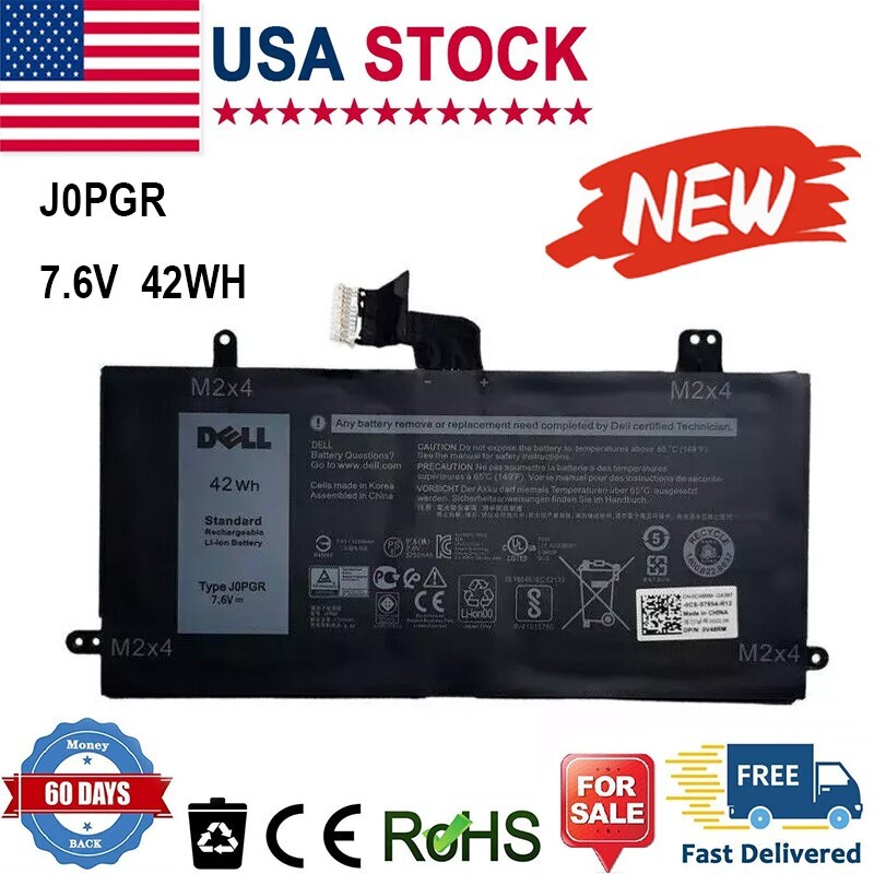 Genuine J0PGR Battery for Dell Latitude 12 5285 5290 2-in-1 Series ...