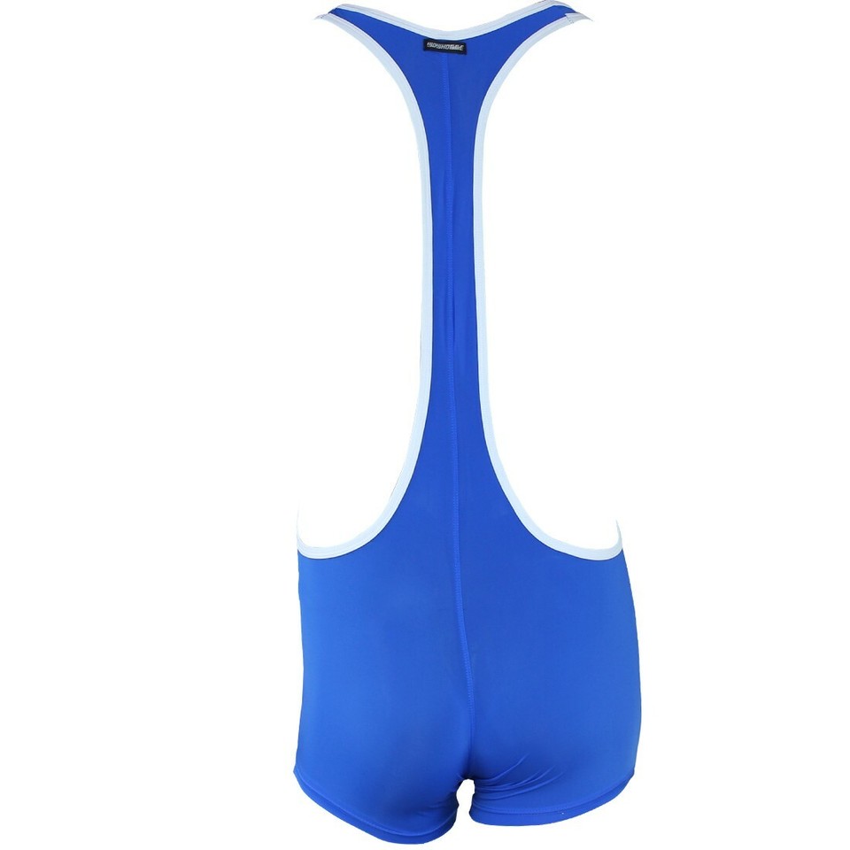Sexy Mens Jockstrap Wrestling Singlet Backless Bodysuit Leotard Briefs ...