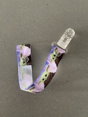 Baby Dummy Clips Pacifier Chain Soother Holder Dummie Strap Star Wars ...