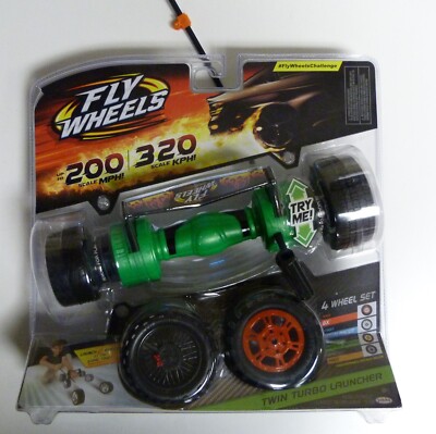 Jakks Pacific - FLY WHEELS - Twin Turbo Launcher - Factory Sealed | eBay