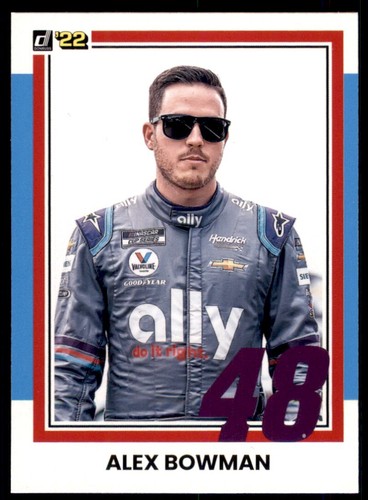 2022 Donruss Racing Retro Blue Alex Bowman #181 | eBay