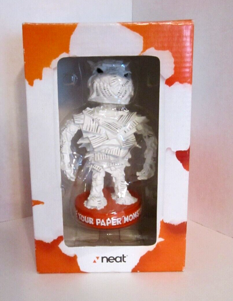 The Neat Company "Tame Your Paper Monster" Advertising Bobblehead | eBay
