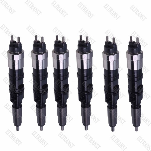 6X Fuel Injector RE529118 RE524382 for John Deere 6068 4045 Engine 670G ...
