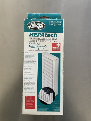 NEW Hunter Model 30915 HEPAtech Replacement Air Purifier Filter OEM ...