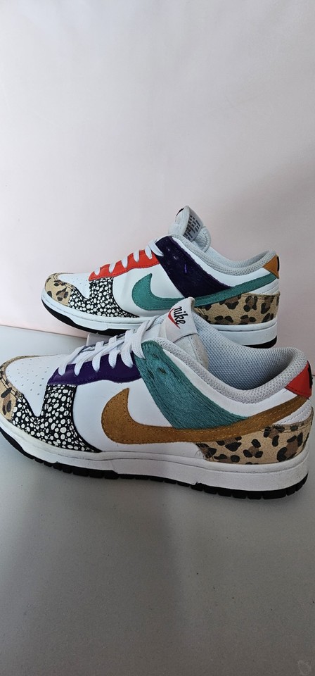 NIKE Dunk Low SE SAFARI MIX MISMATCH WOMENS-DN3866-100 sold out ...