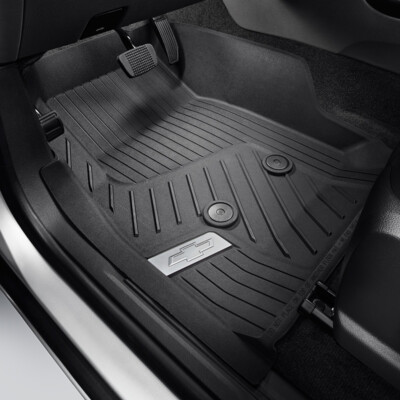 2015-2022 Colorado All Weather Floor Liners 84708367 Black w/ Chrome ...