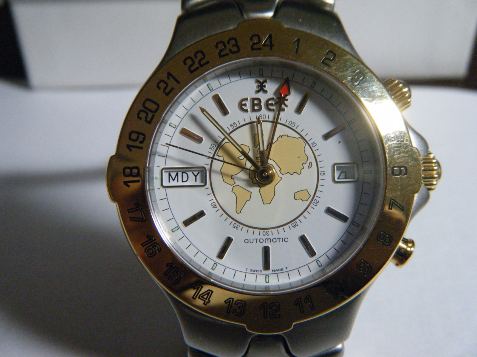 Ebel Sportwave World Time GMT Automatic Men's Watch | eBay
