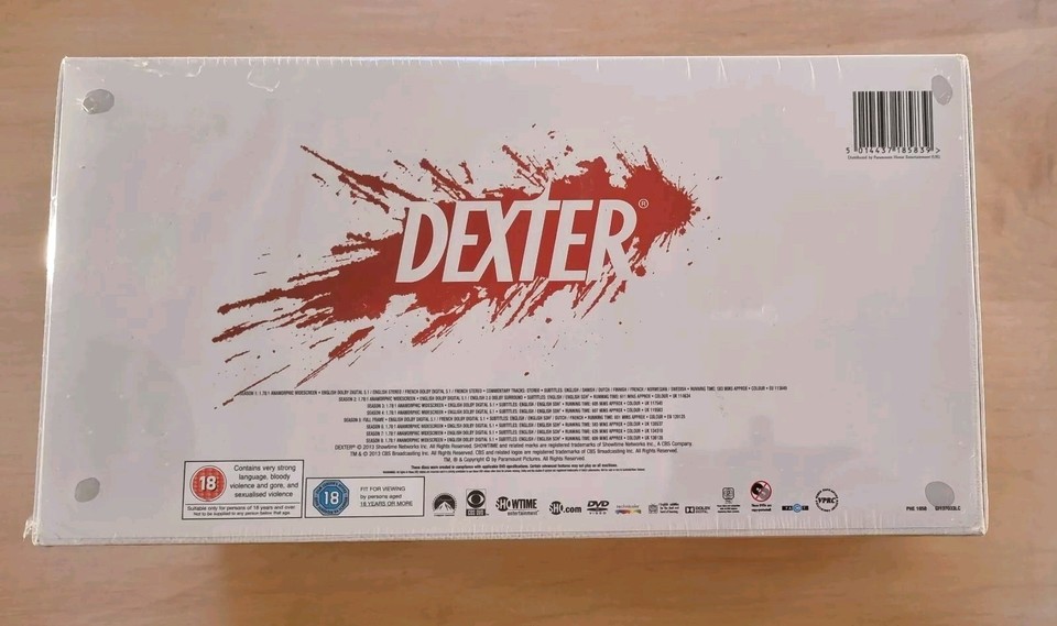 Dexter: Series 1-8. Limited Edition 'Blood Slide' Box. Only 250 made ...