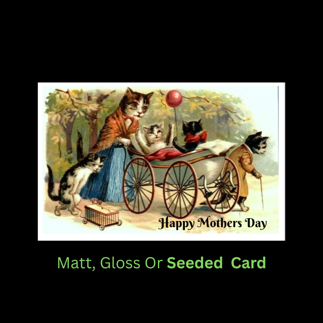 Printable Mothers Day Cards With Cats